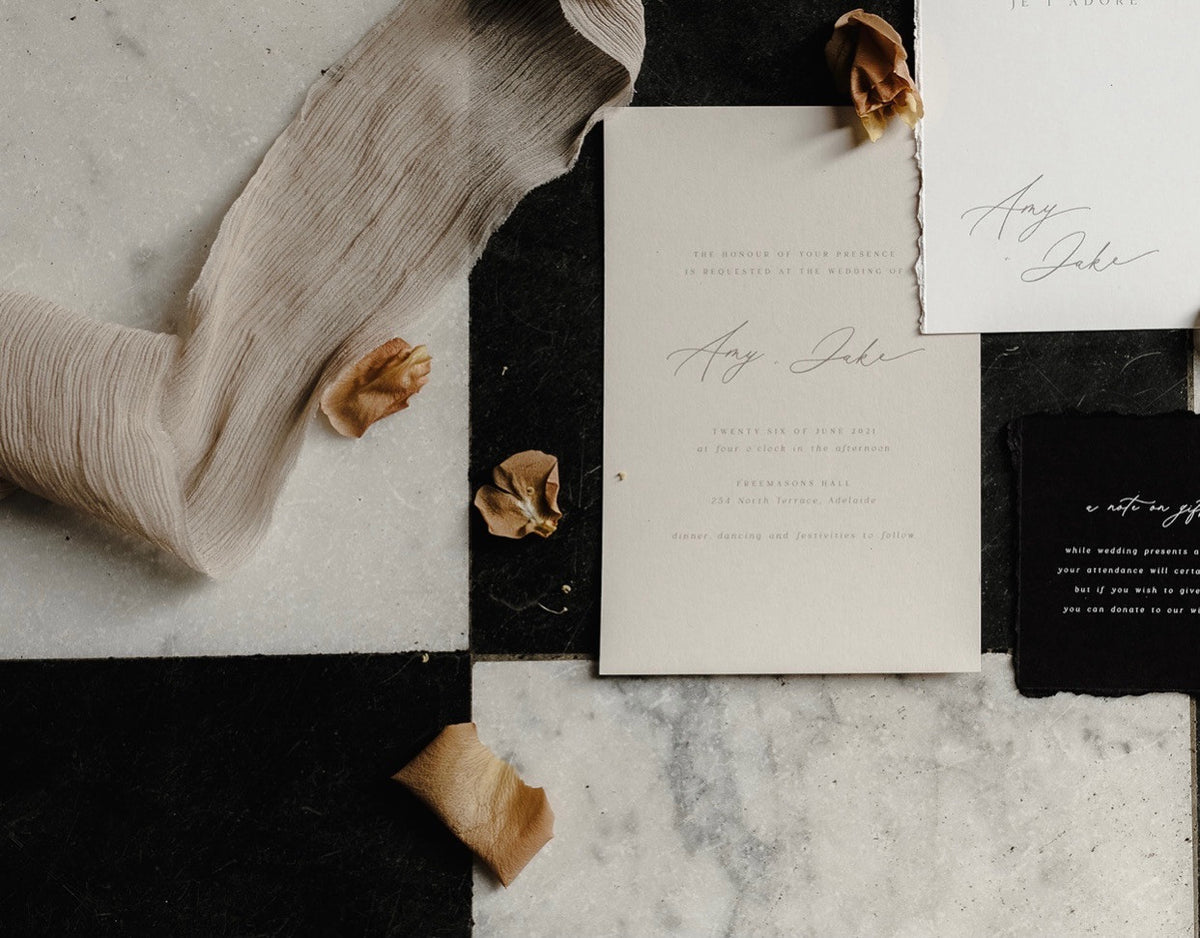 The Importance of High-End Print Methods and Wedding Stationers – Oak ...
