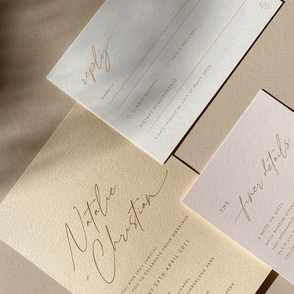 Elora Collection – Oak and Ivory